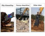 Hydraulic Rotating Excavator Shear | Demolition Shear - YG