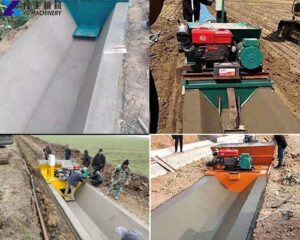 Water Canal Machine | Concrete Channel Lining Machine