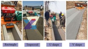 Water Canal Machine | Concrete Channel Lining Machine