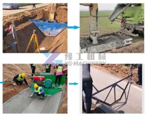 Water Canal Machine | Concrete Channel Lining Machine
