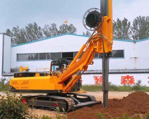 House Foundation Piling Hydraulic Rotary Drilling Rig For Sale