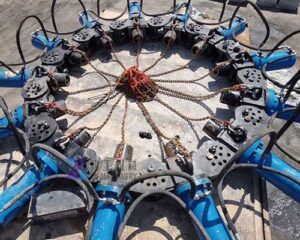 Concrete Square Pile Breaking Machine | Pile Trimming Machine