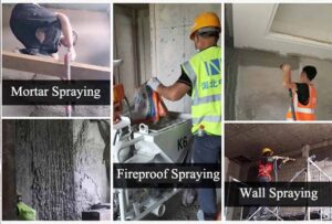 Automatic Gypsum Mortar Spray Plaster Machine Price