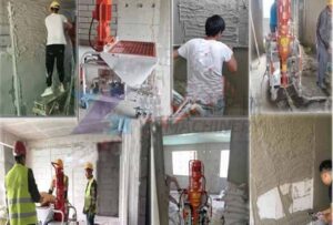 Automatic Gypsum Mortar Spray Plaster Machine Price