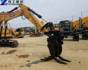 Mini Excavator Log Grapple | Excavator Wood Grabber