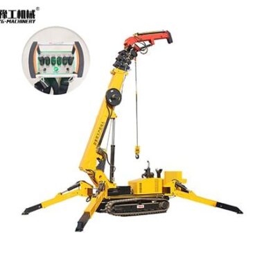 3 Ton Spider Crane | Small Mini Crawler Spider Crane